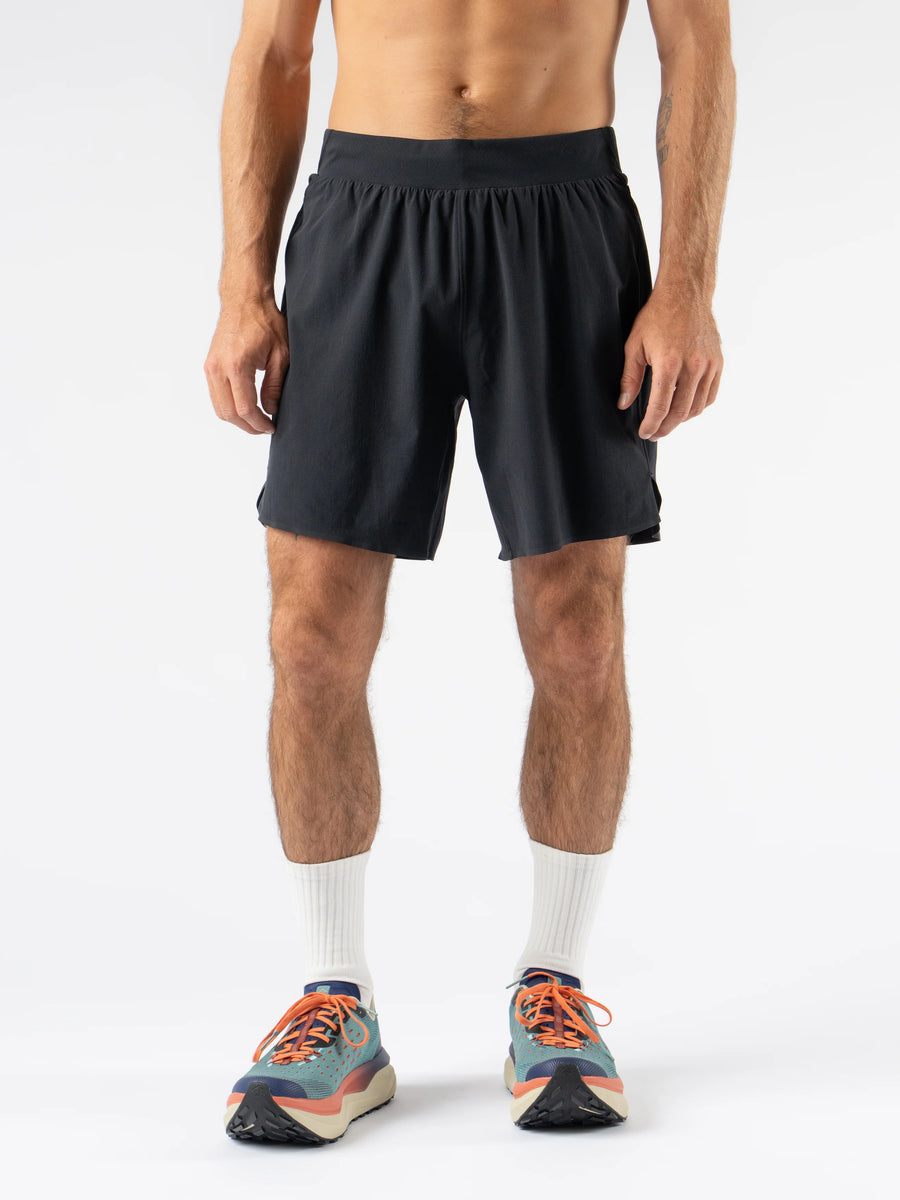rabbit | FKT 7" | Men's | Black – Confluence Running Company
