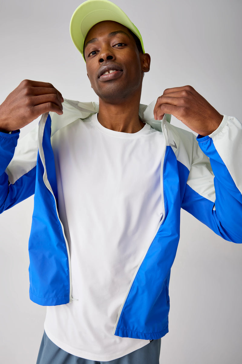 Brooks | Canopy Packable Jacket | Men's | Neo Blue/Smoke – Confluence ...