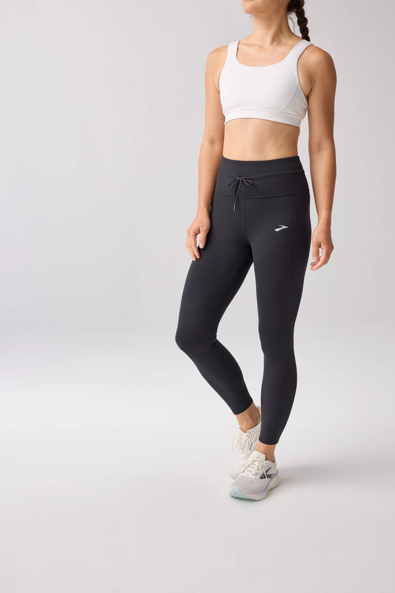 Brooks | Luxe Tight | Women's | Black – Confluence Running Company