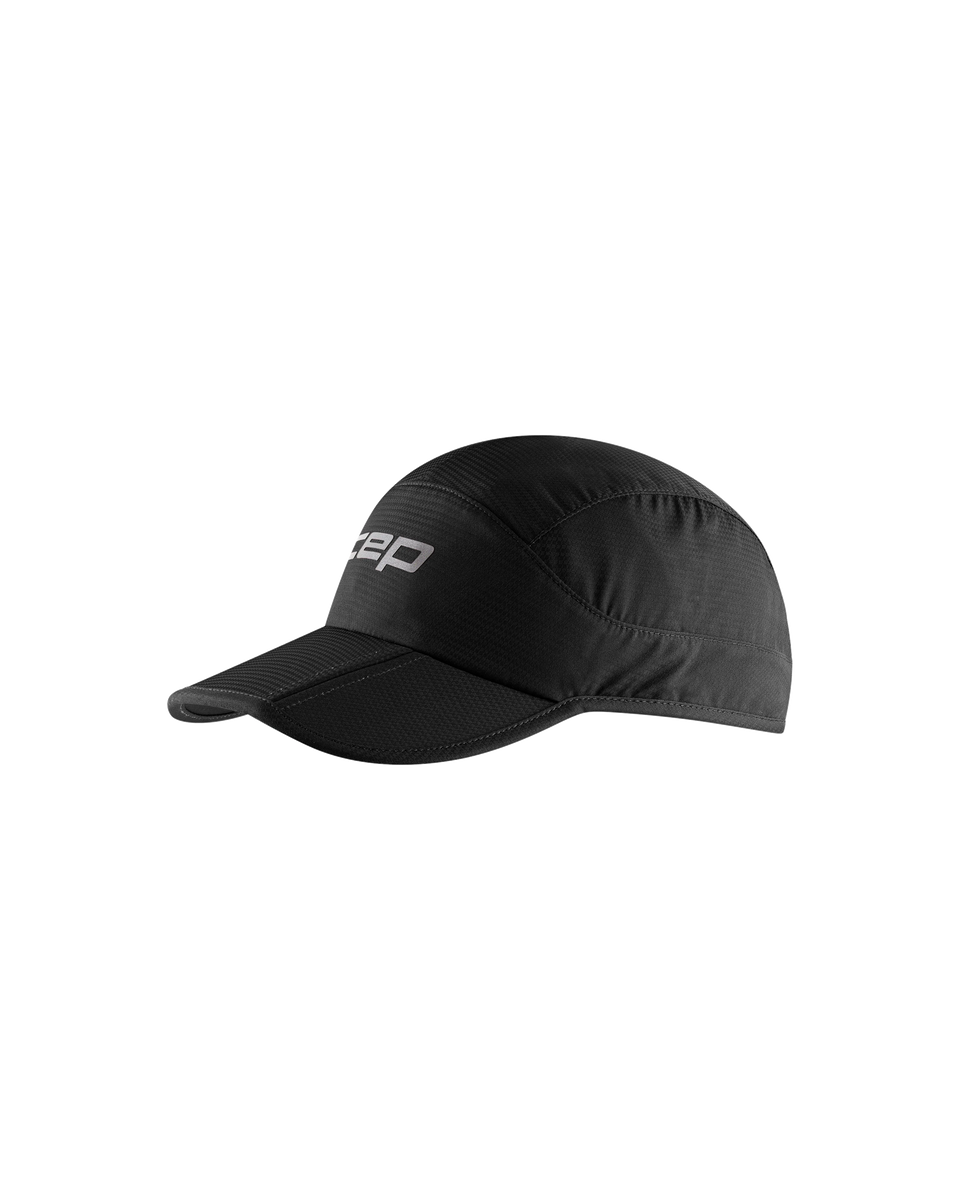 CEP | Core Run Foldable Cap | Unisex | Black – Confluence Running Company