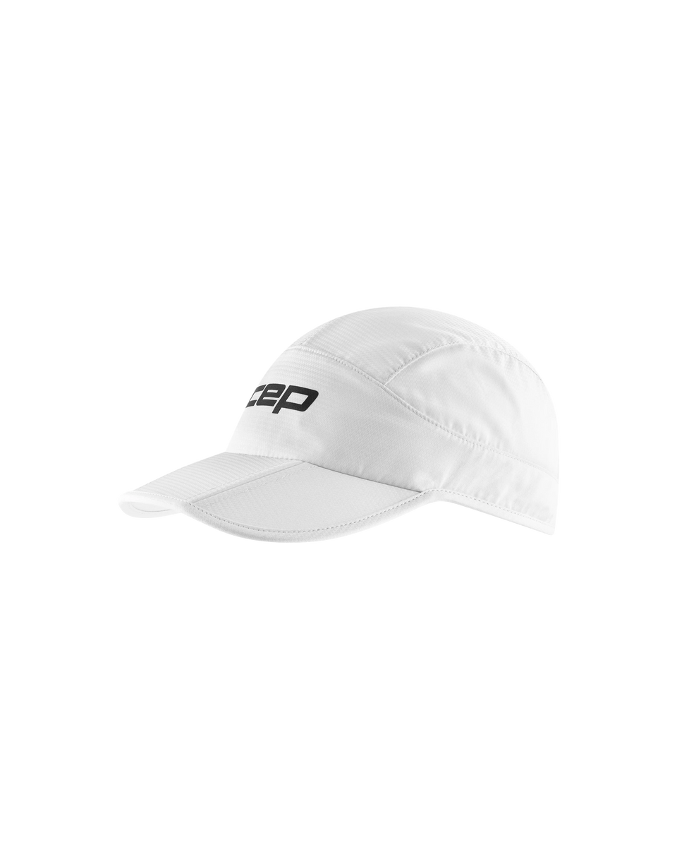 CEP | Core Run Foldable Cap | Unisex | White – Confluence Running Company