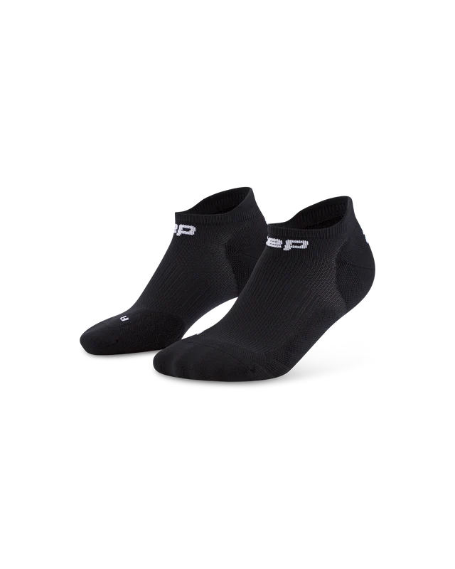 CEP | Core Run No Show Socks 5.0 | Mid Cushion | Unisex | Black ...