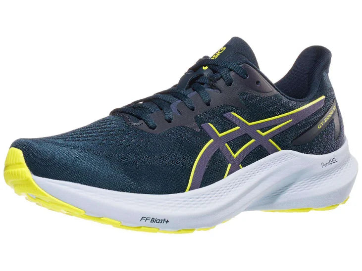 Asics | GT-2000 12 | Men's | French Blue/Bright Yellow – Confluence ...