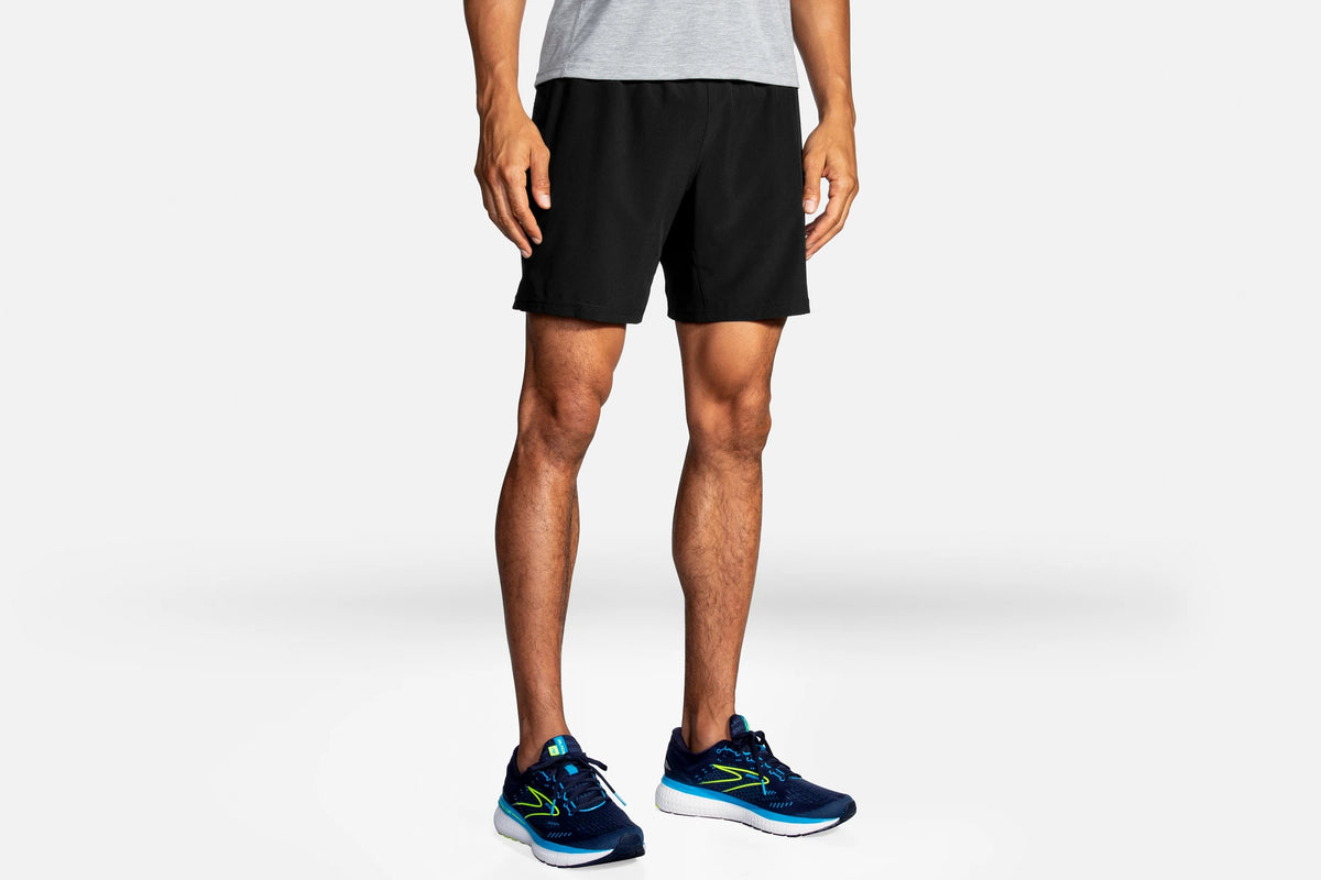 Brooks | Sherpa 7" Shorts | Men's | Black – Confluence Running Company