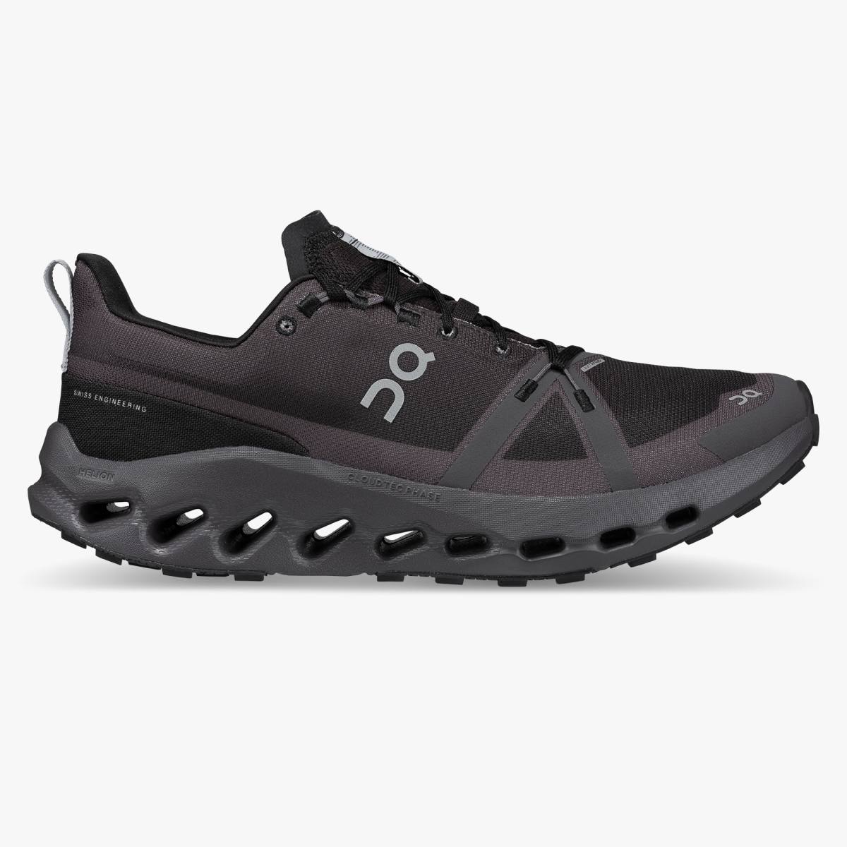 On Running | Cloudsurfer Trail WP | Men's | Black/Eclipse – Confluence ...