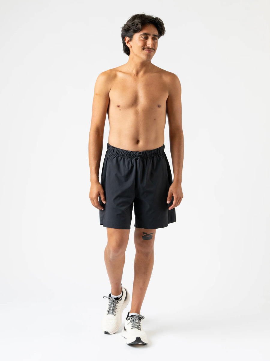 rabbit | Tried N' True 7" | Men's | Black – Confluence Running Company